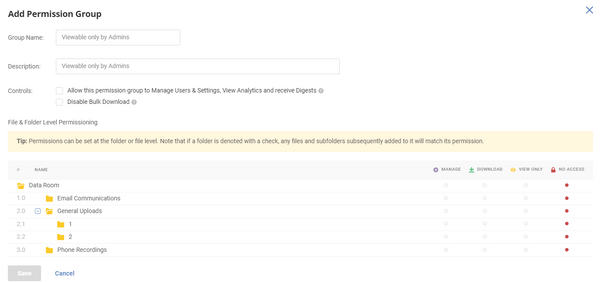 How do I hide, limit or restrict access to a file or folder?